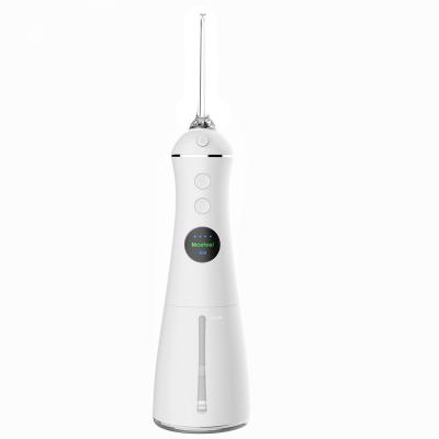 Cina IPX7 Irrigator orale ricaricabile 300mL, acqua portatile Flosser per la pulizia dei denti in vendita