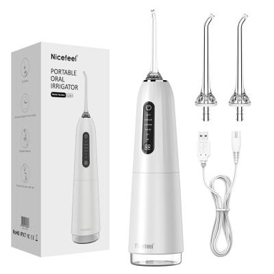 Chine 5 Modes 300ml Portable Water Flosser , IPX7 Water Jet Dental Flosser à vendre