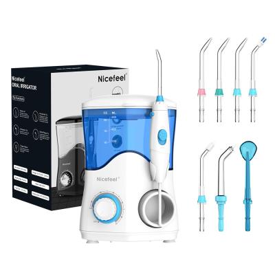Cina Acqua dentaria Flosser di Nicefeel degli apparecchi orali di cura con 6 Jet Tips intercambiabile in vendita
