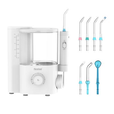 Cina Acqua domestica da tavolino Flosser di impulso dentario 40-70PSI per cura orale in vendita