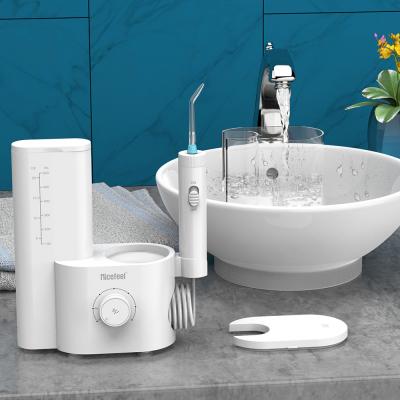 Cina Cura orale del desktop dentario di impulso della famiglia di Flosser dell'acqua del controsoffitto 1400-1800RPM in vendita