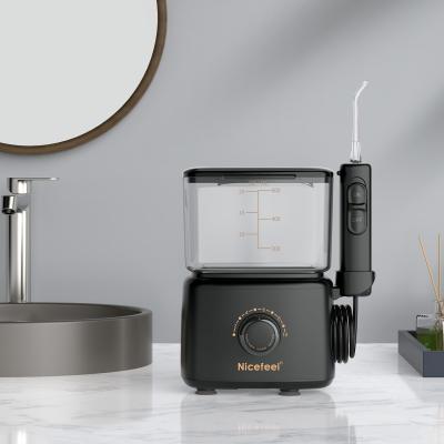 中国 大きい水漕の黒のカウンタートップ水Flosserの家の使用口頭Irrigator 販売のため