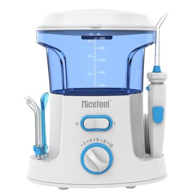 中国 ABS携帯用Nicefeelコードレス水Flosser 100-240V 販売のため