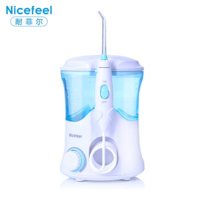 Cina Acqua senza cordone Flosser 1400mAh 300ml di Nicefeel dell'ABS 4 ore che fanno pagare tempo in vendita