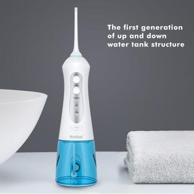 Chine L'eau Flosser sans fil, décapant portatif de dents avec 3 modes, nettoyage puissant, réservoir de l'eau 300ML, IPX7 imperméable à vendre