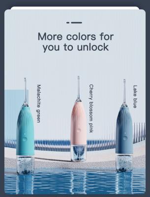 Chine 800 Mah Battery Oral Water Irrigators blanchissant l'eau Jet Pick For Travel à vendre