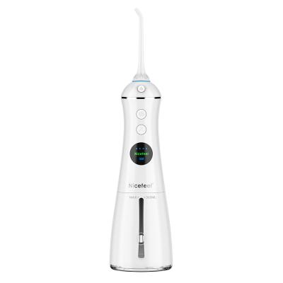 China IPX7 waterdicht Draagbaar Tandwater Flosser 300ml Te koop