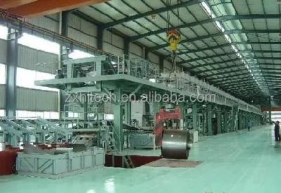 Chine ZX société ligne de production de bobines d'acier galvanisé, équipement de production de bobines d'acier à vendre