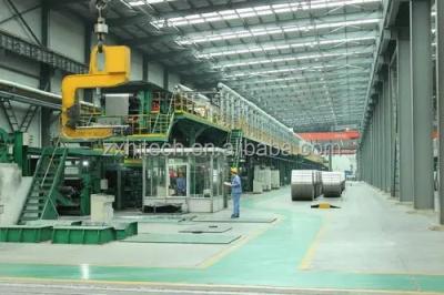 Chine ZX société ligne de production de bobines d'acier galvanisé, équipement de production de bobines d'acier à vendre