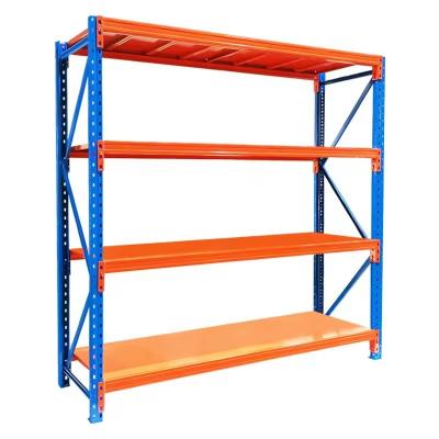 China Metal Duty Racking Material Handling Warehouse Shelf Medium-Sized Adjustable Shelf for sale