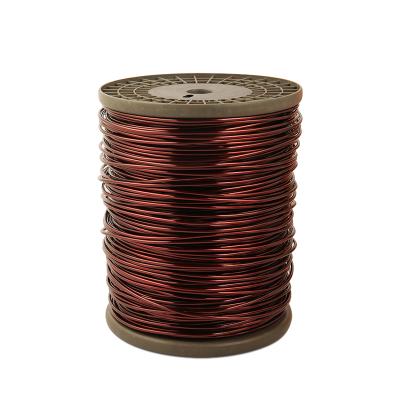 China Enameled Wire Magnet Wire Winding Wire 2UEW (QZY-1/155/180) Aluminum 0.05 - 1.50mm Provided Roll Solid Aluminium ISO9001 ROHS for sale