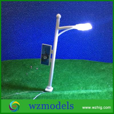 Китай Маштаб 1/150 n плана модели Lamppost светов головки парка сада улицы одиночный продается