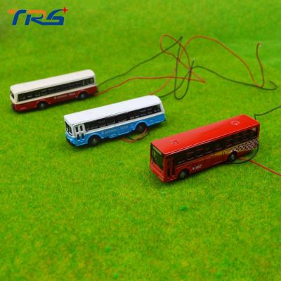 Китай 1:150 model bus Toy Metal Alloy Diecast bus Model Miniature Scale model for train layout scenery продается
