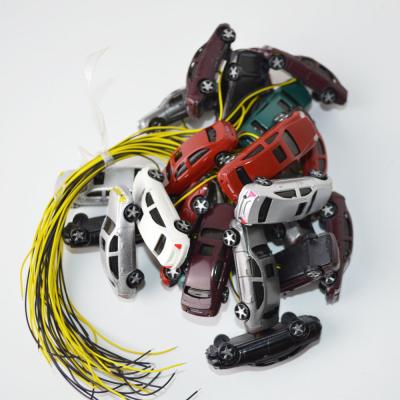 Китай 1;150 ABS plastic metal painted cars with Led for architcture metarial продается