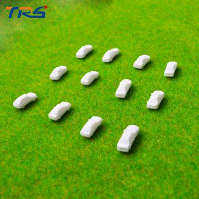 Китай 1:300 scale ABS plastic white 1.5cm car for architectural model making train layout продается