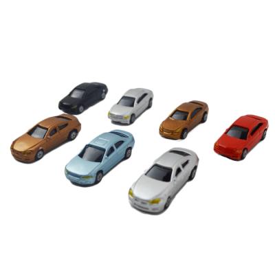 Китай 1:200 miniature plastic scale painted model car for architecture model train layout продается