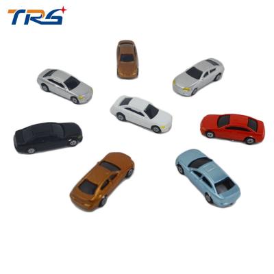Китай 1:200 ABS plastic scale model painted car for architecture train layout продается