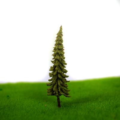 Китай 3cm-6cm Miniature Scale Model Trees Green Avenue Planting Wire Pine Tree landscap продается