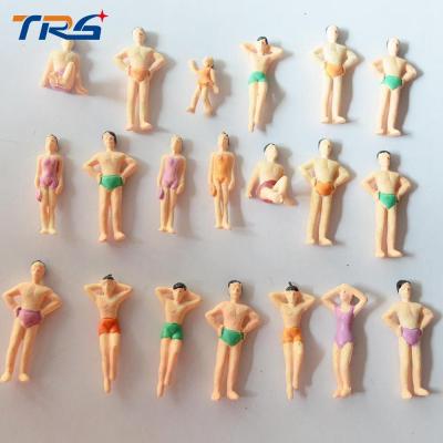 Китай 1:50 scale model ABS plastic swimming figure 3.5cm for model building material продается