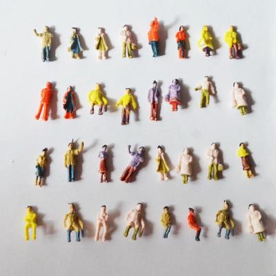 Китай 1:150 scale model painted ABS plastic train passenger for model building material продается