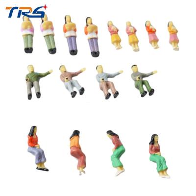 Китай 1:30 scale ABS plastic model painted color figure 60mm/45mm for architecture продается