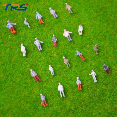 Китай 1:300 scale ABS plastic model painted figures 0.7cm for model building material продается