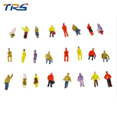 Китай 1:100 scale model ABS plastic painted people 2cm for model Architectural materials продается
