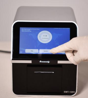 中国 半自動/十分に自動化されるSMT-120Vの臨床携帯用動物の獣医の血 販売のため