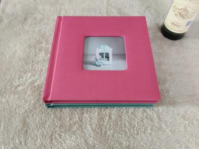 Cina il tessuto del bambino 10x14 ha coperto l'album di foto, album di foto resistente della finestra della macchia in vendita