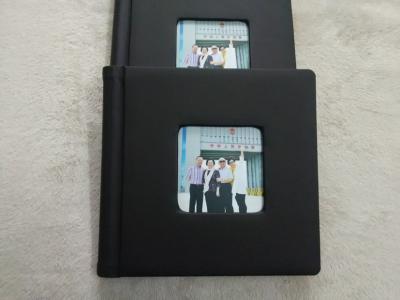 Chine X12 réutilisé des albums 8 de mariage de bâti de flux de coutume avec la fenêtre à vendre