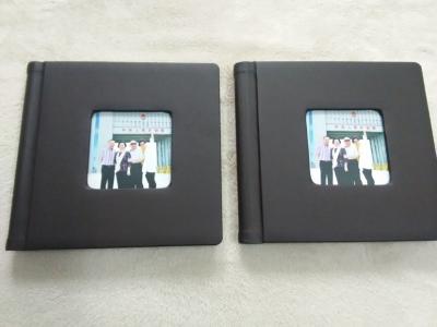 Cina Laminazione creativa di lucentezza del caffè del quadrato dell'album 8x8 del supporto di vampata di abitudine in vendita