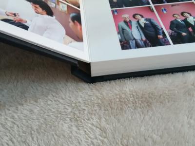 China Zwarte het Huwelijksalbums van het Geheugen10x10 Leer Gepersonaliseerd voor Waterdichte Familie, Te koop