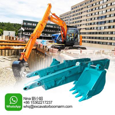 Sliding 9M / 10M / 12M Excavator Extension Arm For Heavy Duty Construction Projects
