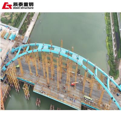 China Easy Apply Steel Truss Bridge Building Large Span Modular Steel Bridges for sale