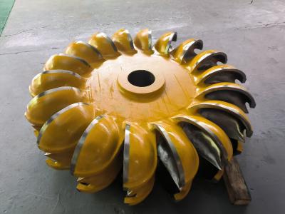 China Hydropower Generation Hydro Turbine Runner with Customized Blade Length and 300rpm Rated Rotor Speed for sale