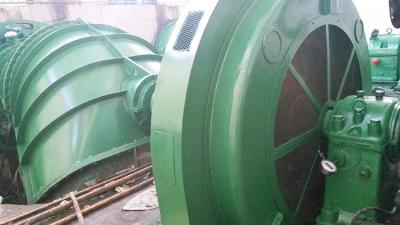 중국 수력 발전소 고효율을 위한 핏트형 수평선상 관모양 물 터어빈 판매용