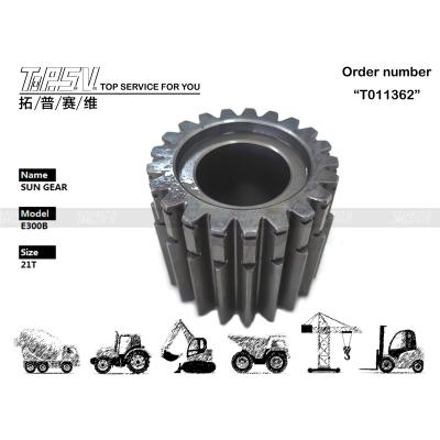 China 096-2048 High Precision Planetary Reducer E300B Excavator Swing 2 Stage Sun Gear Drive Motor Customized for sale