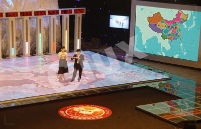 Cina Il livello rinfresca lo schermo di visualizzazione locativo del LED/esposizione principale flessibile della tenda in vendita