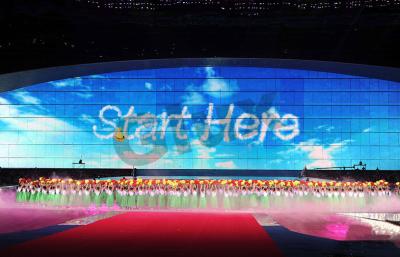 中国 透明な段階 LED は開会式のための Sigular の電源を選別します 販売のため