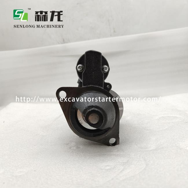Starter motor external view