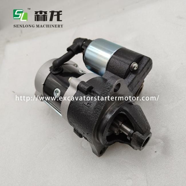 Starter motor gear assembly