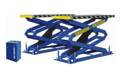 Cina Supporto resistente automobilistico idraulico di vampata dell'ascensore di forbici dell'ascensore 6600Lb doppio in vendita