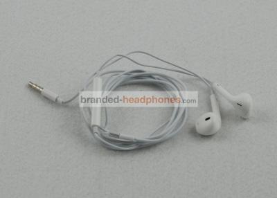 Cina Circolare professionale bianca in orecchio Iphone attenuatore di rumore 4 5 cuffie a distanza di guanacaste del Mic Apple in vendita