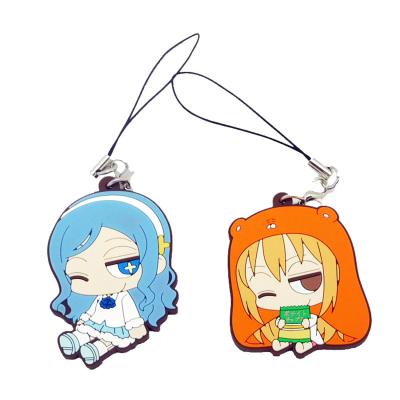 Cina Wholesale Backpack Keychains 3D Customized PVC Keychain in vendita