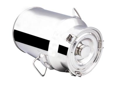 Cina Transportation 18 Litres Oil Beverage Honey Vertical 201 Stainless Steel milk can in vendita