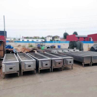 Cina depressione animale del bestiame di acciaio inossidabile dell'abbeveratoio 3500*380*250mm di 220V 50HZ in vendita