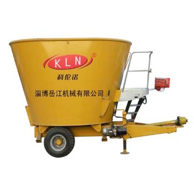 Cina Colore rosso giallo della mucca 4-8 M3 dell'alimentazione di DOMANI della macchina verticale automatica piena del miscelatore in vendita