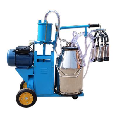 Chine Type à un piston à Mini Mobile 25L de machine à traire portative automatique de vache à vendre