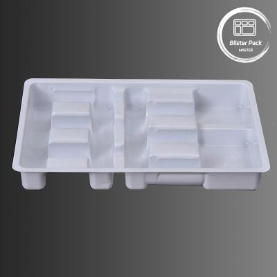 Medical Vacuum Formed Plastic Trays For 6 Injections Blister Packaging For 5ml