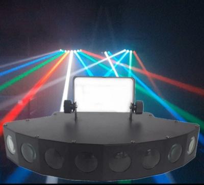 中国 DJ は 5W RGBW LED 8 の目のビーム ライト DMX 制御をつける LED の効果を上演します 販売のため